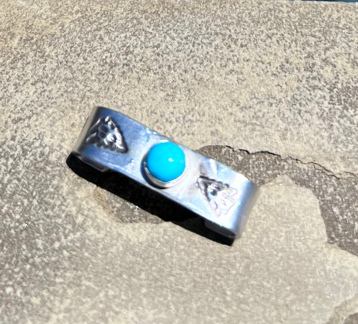 Gary Sandoval Turquoise I Watch Cuff| Classy Farm Girl