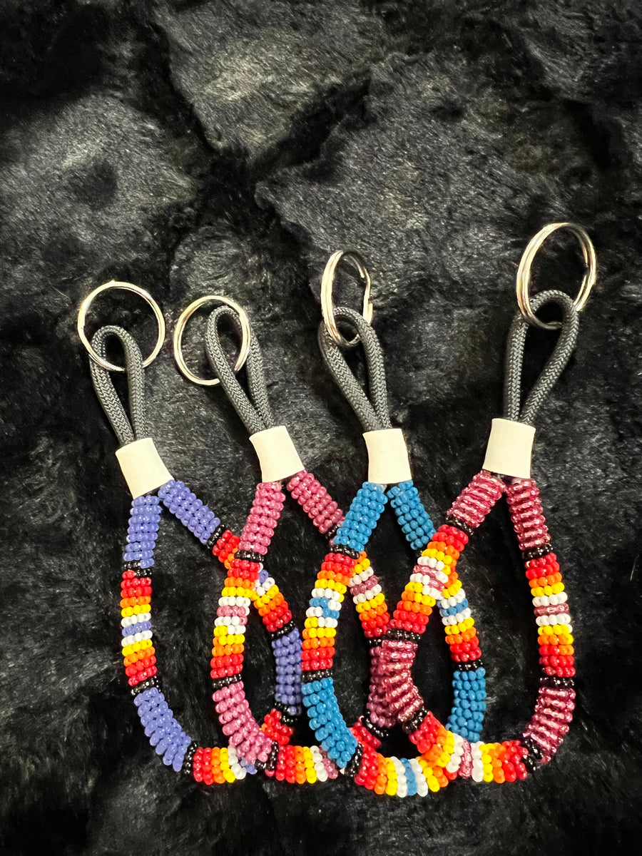 Harriet Crosby Beaded Loop Key Chains| Classy Farm Girl